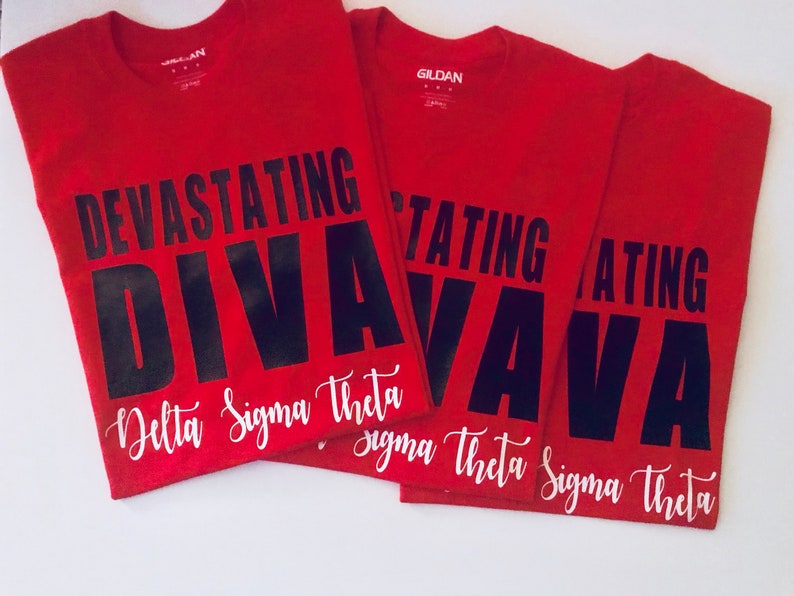 Delta Sigma Theta/devastating Divas/devastating Deltas - Etsy