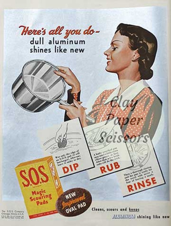 Retro Printable Advertising From a 1930's Women's | Etsy