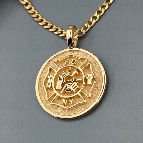 Firefighter Charm - Etsy