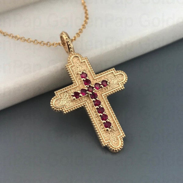 Gold Cross - Etsy