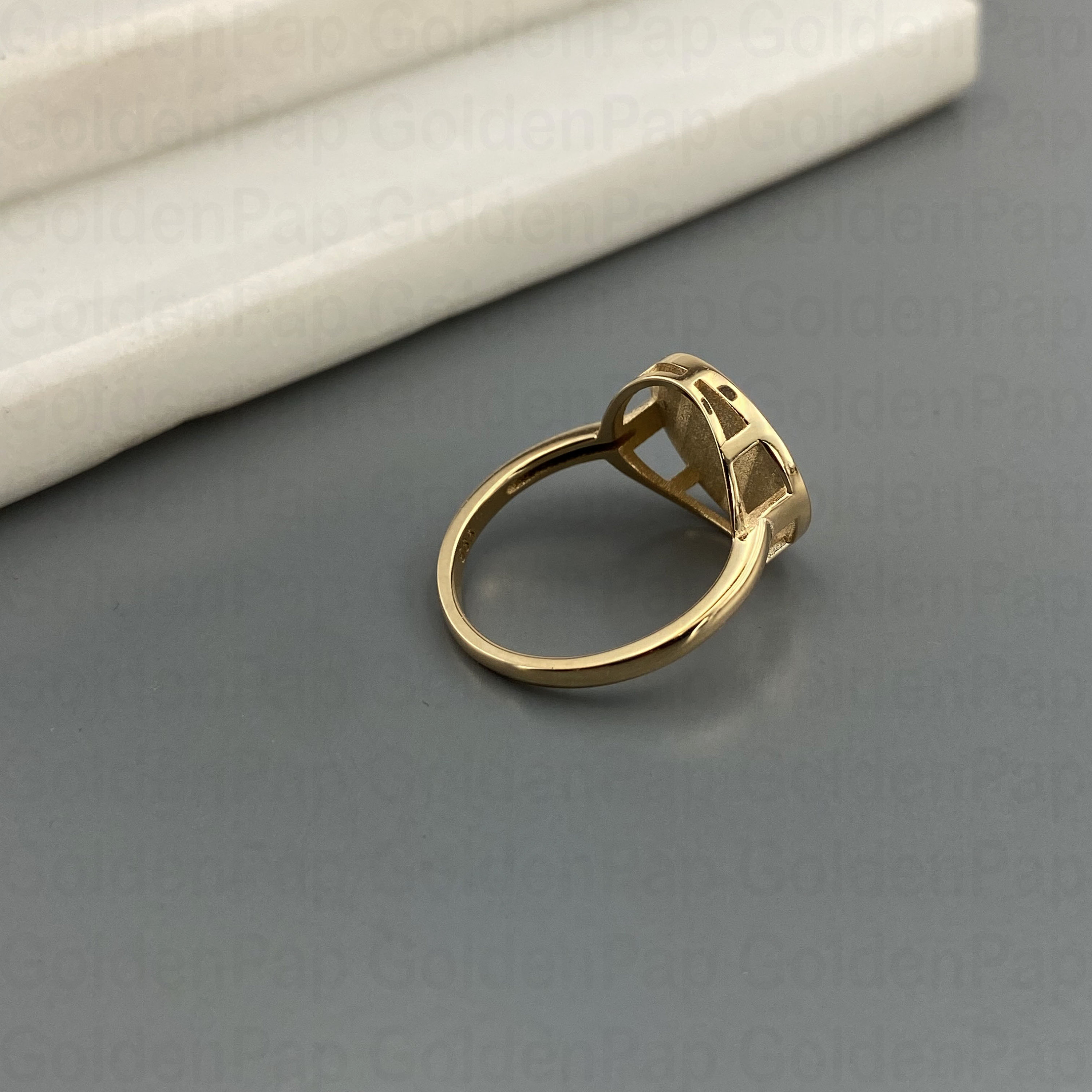 Solid Gold 14k Ring With IC XC NIKA, Religious Ring - Etsy