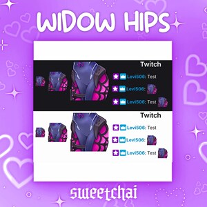 Widowmaker Hips Spider Skin Twitch Emote Single - Etsy