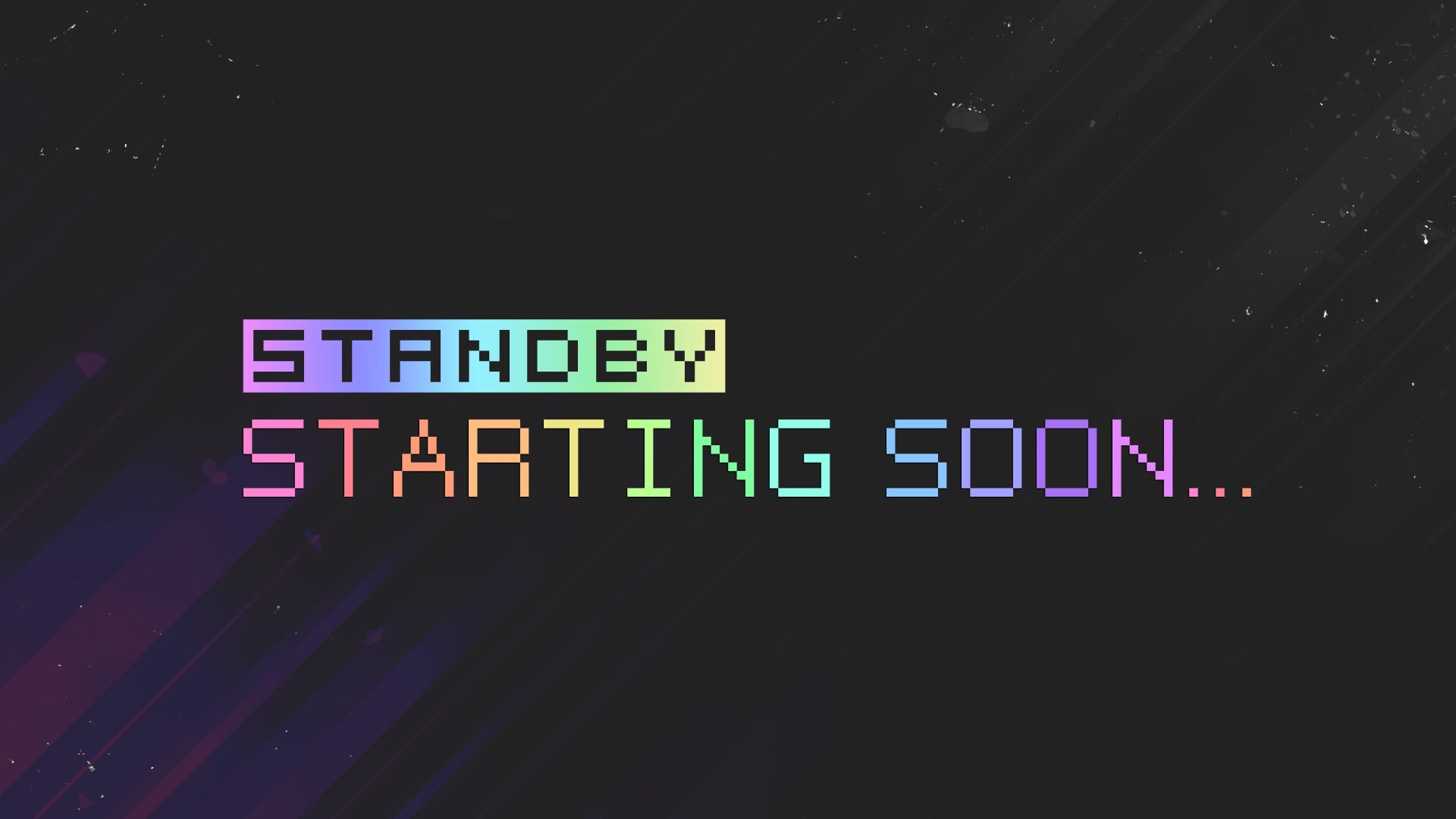 RGB Twitch Graphics Pack Be Right Back, Panels, Just Chatting & Webcam ...