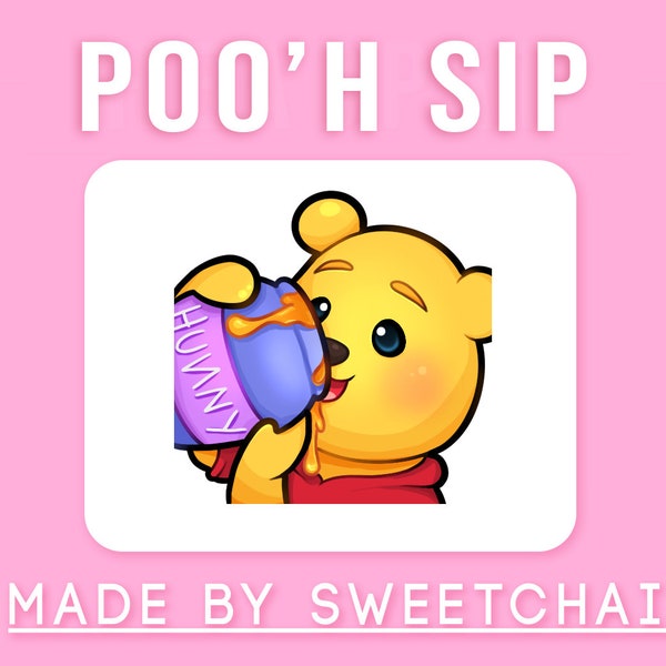 Winnie Emote Twitch - Etsy