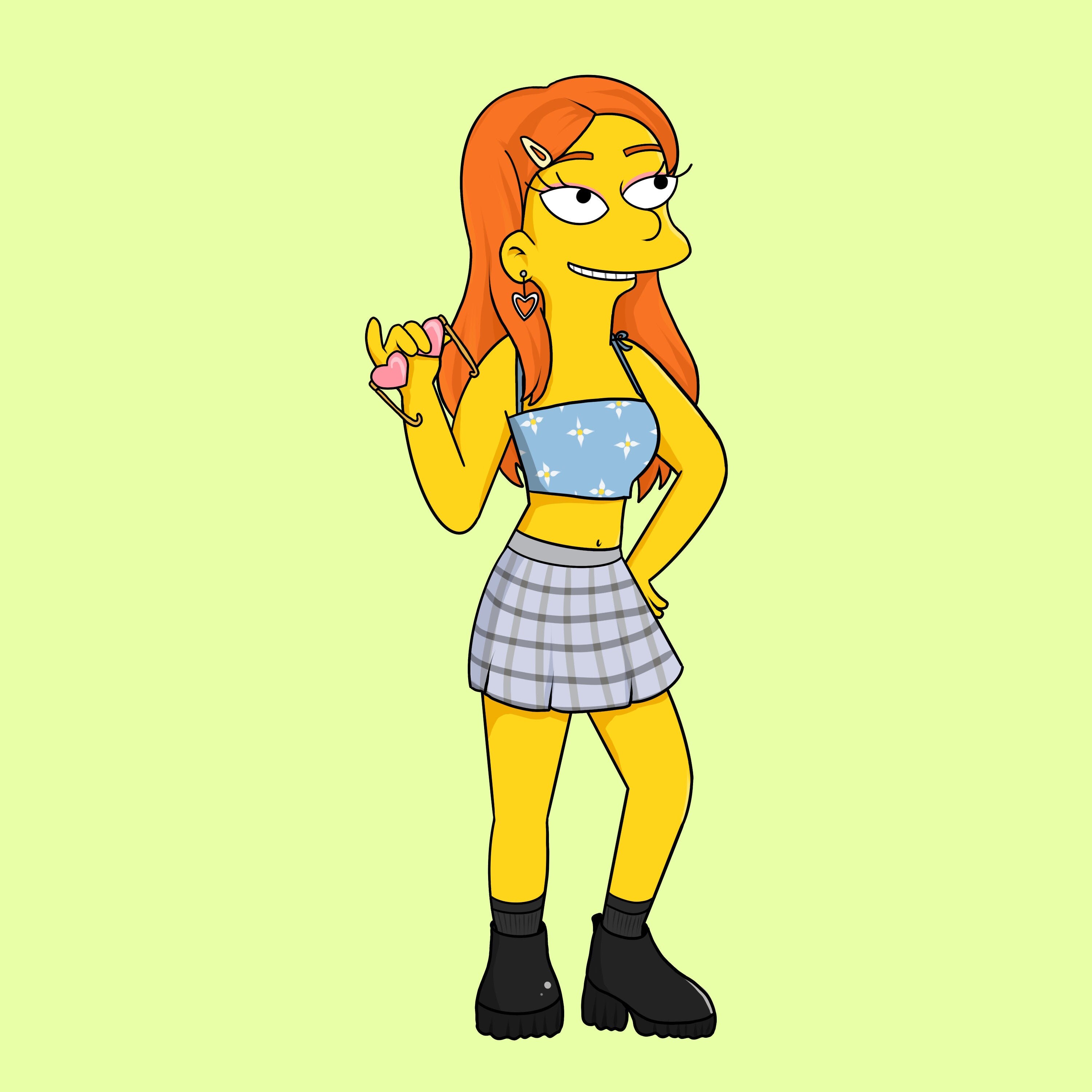 The Simpsons Characters Girls