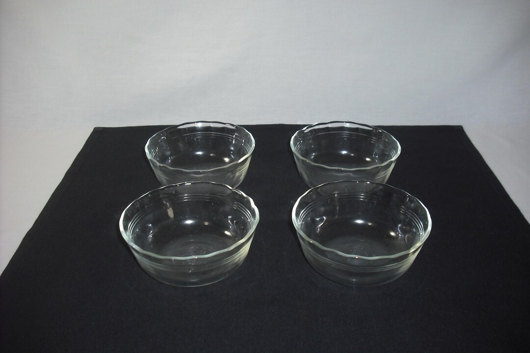 Pyrex Custard Cups/bowls Set of 4 #464 10 Oz. Vintage - Etsy