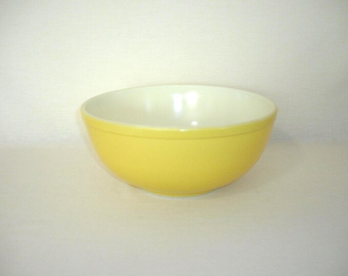Pyrex Mixing Bowl Large Nesting Bowl Bright Yellow 4 Quart Vintage - Etsy