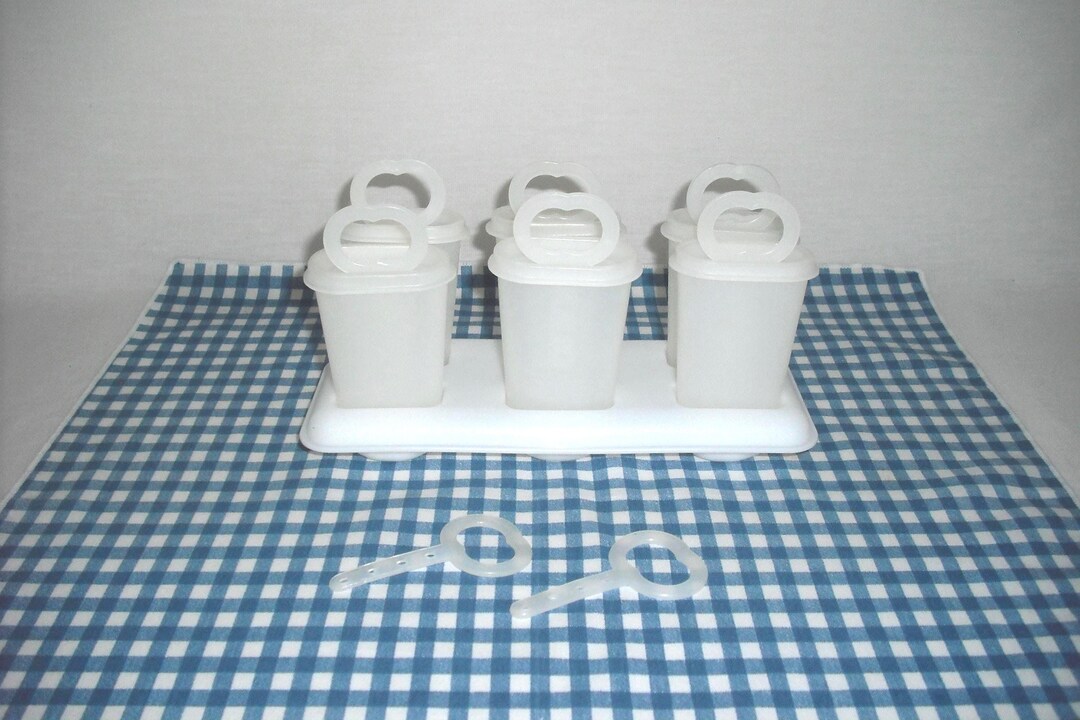 Tupperware Ice Tups Popsicle Makers Vintage - Etsy