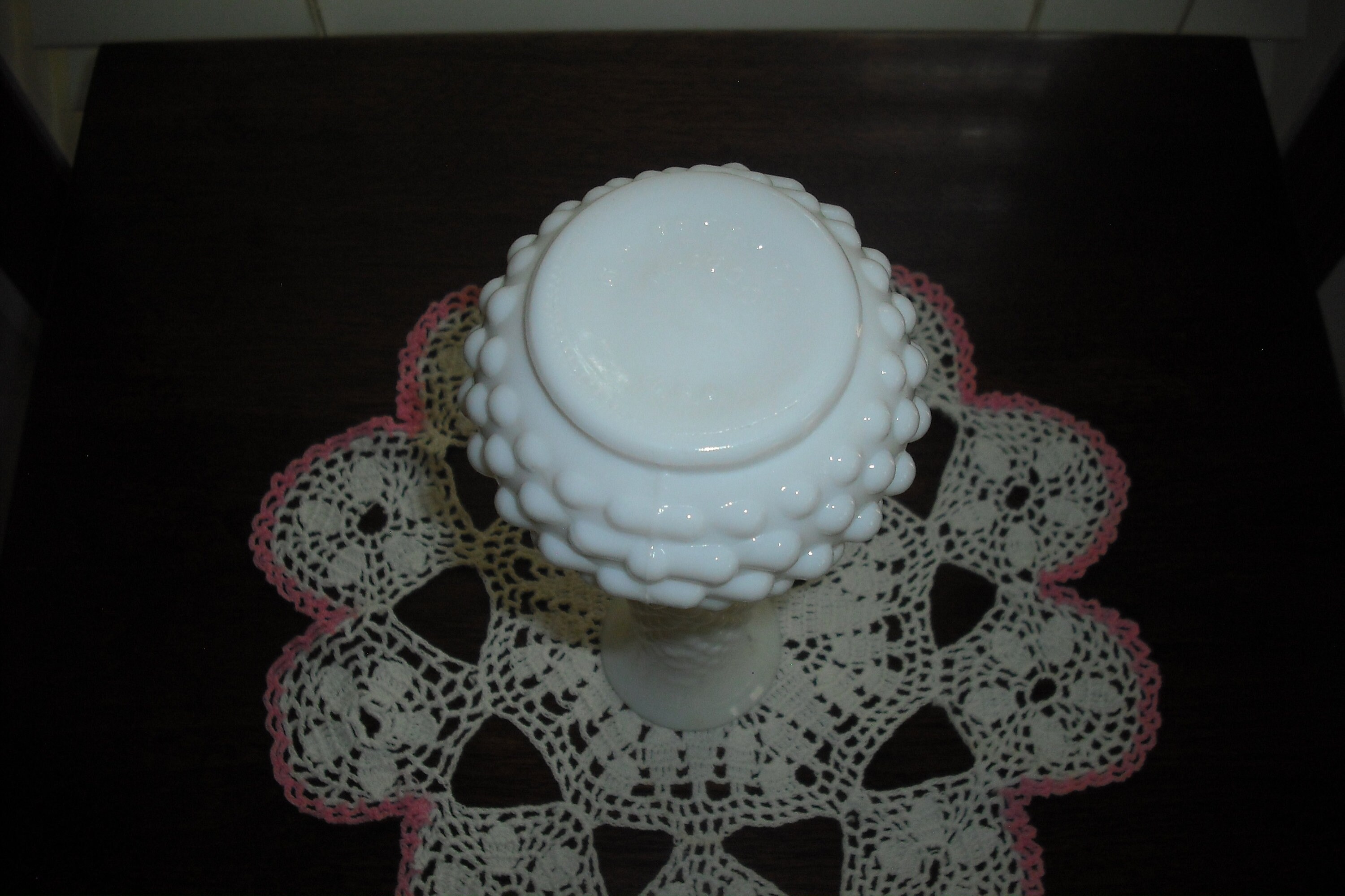 Hobnail Milk Glass Vase Hobnail Pattern EO Brody Vintage Home - Etsy