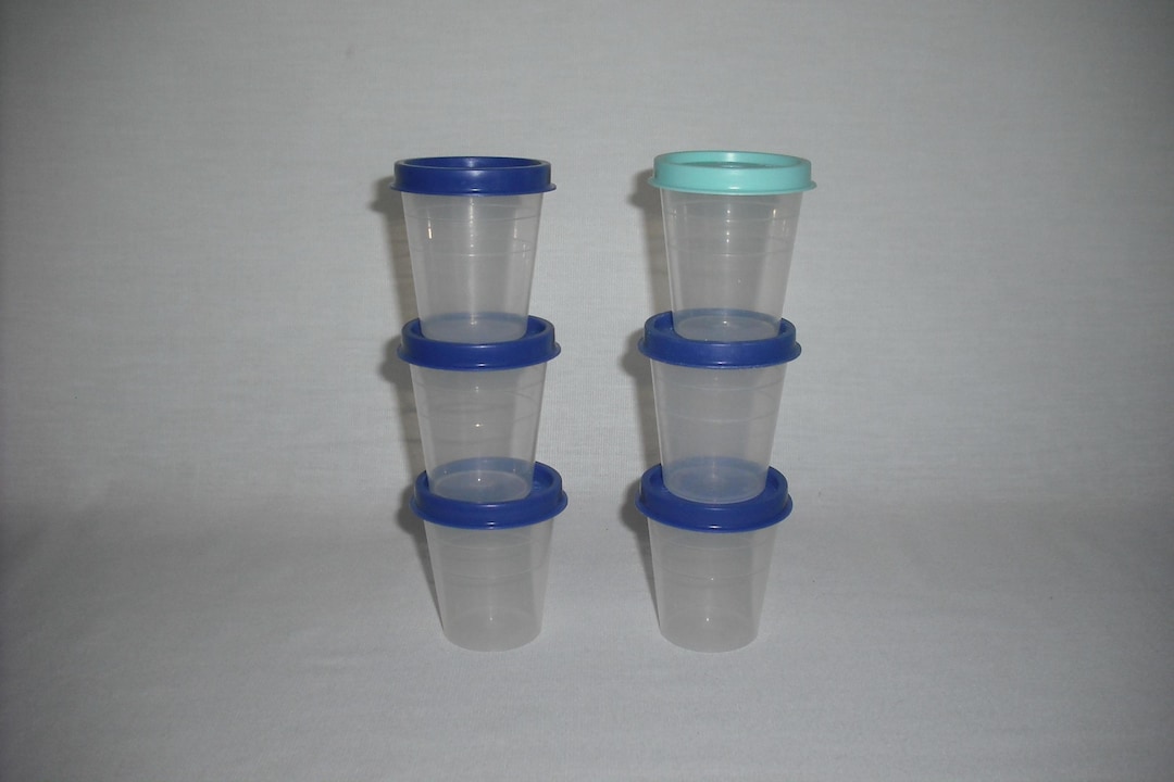 Tupperware Midgets Set of 6 Made in USA - Etsy