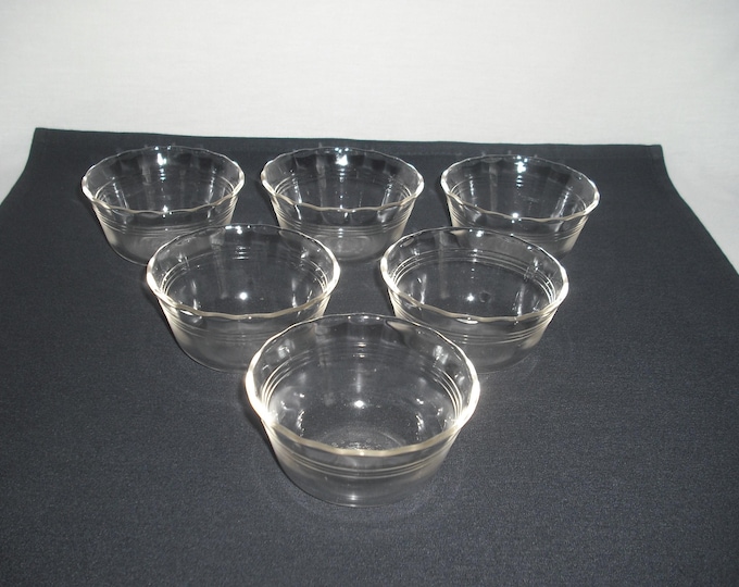 Pyrex Custard Cups 6 1/2 Oz. Set of 6 #463 Vintage - Etsy