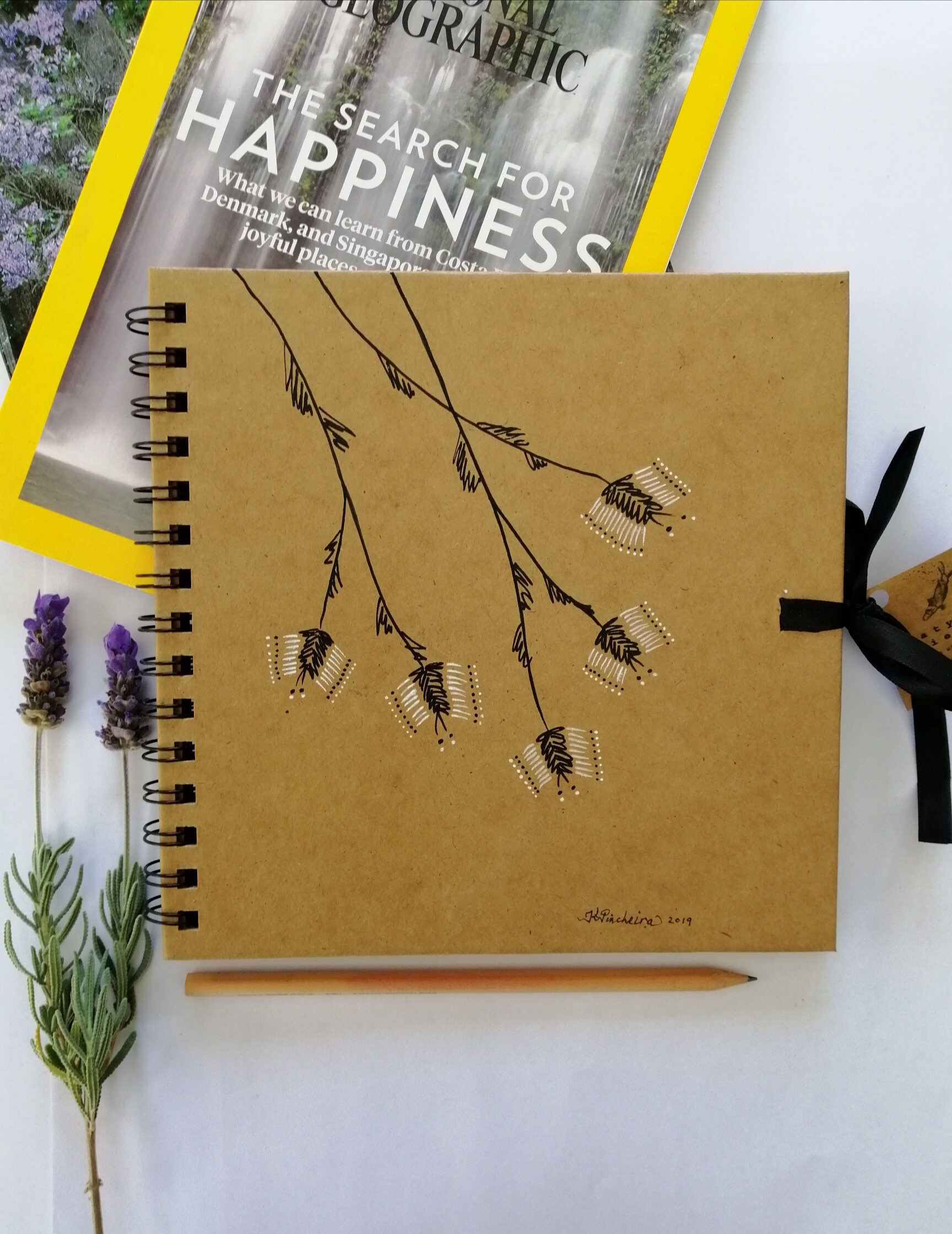 Hand Drawn Journal/Sketch Book | Etsy