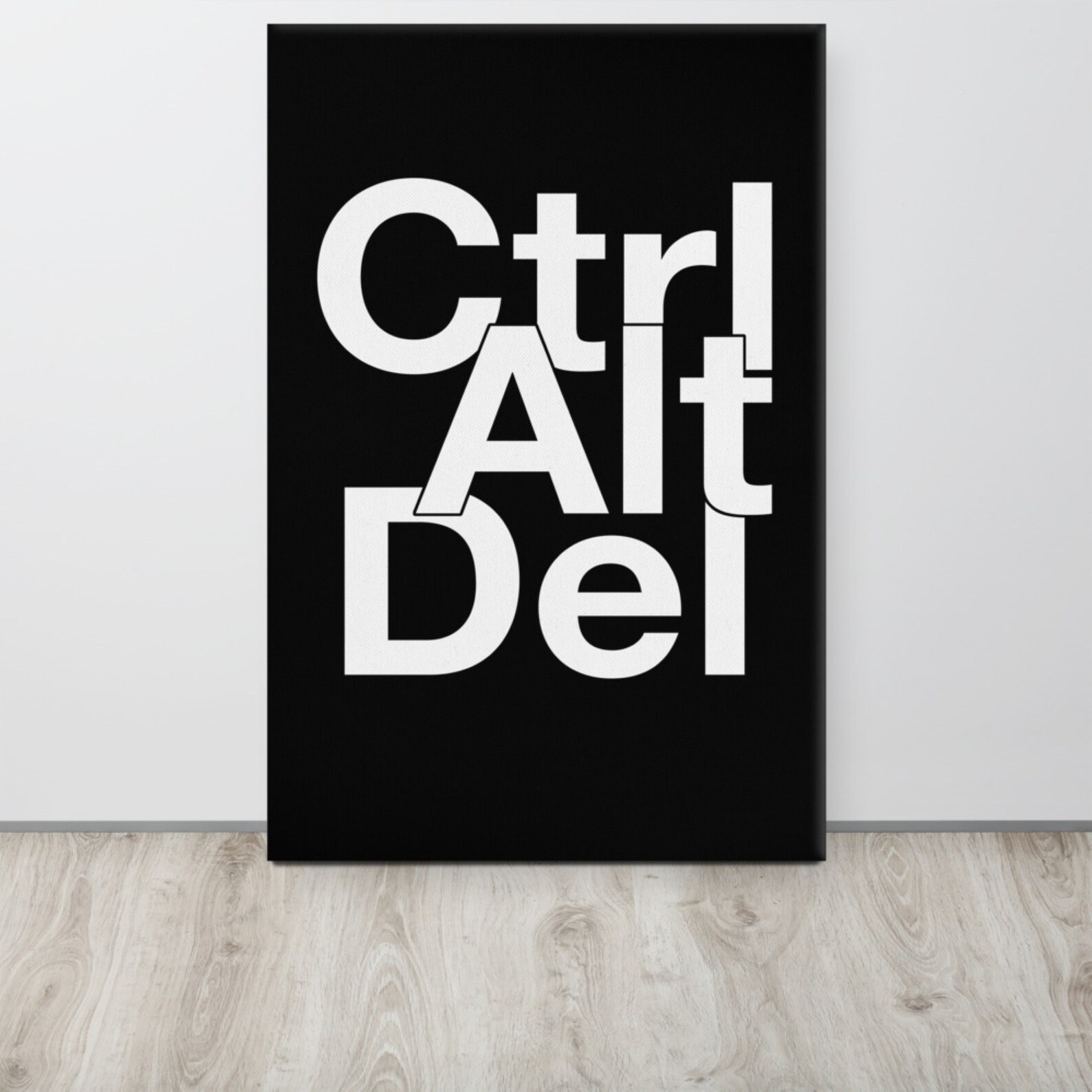 Ctrl Alt Del Poster Motivational Inspiration Quotes Wall Art - Etsy