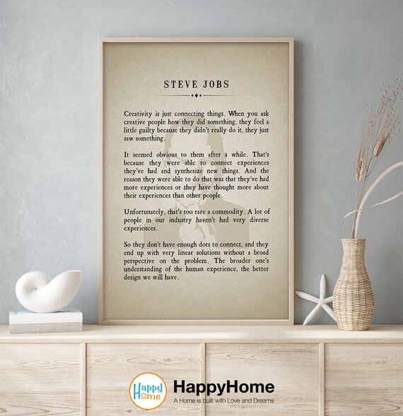 Creativity Quote Steve Jobs