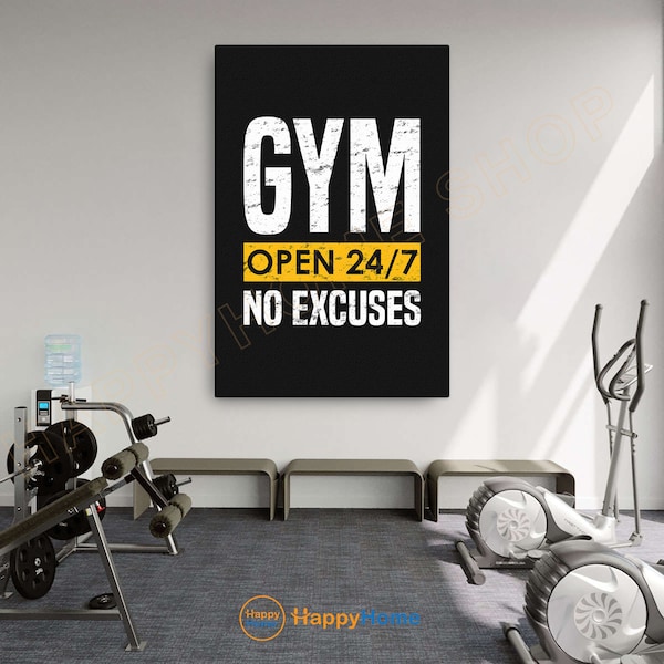 Home Gym Posters - Etsy UK