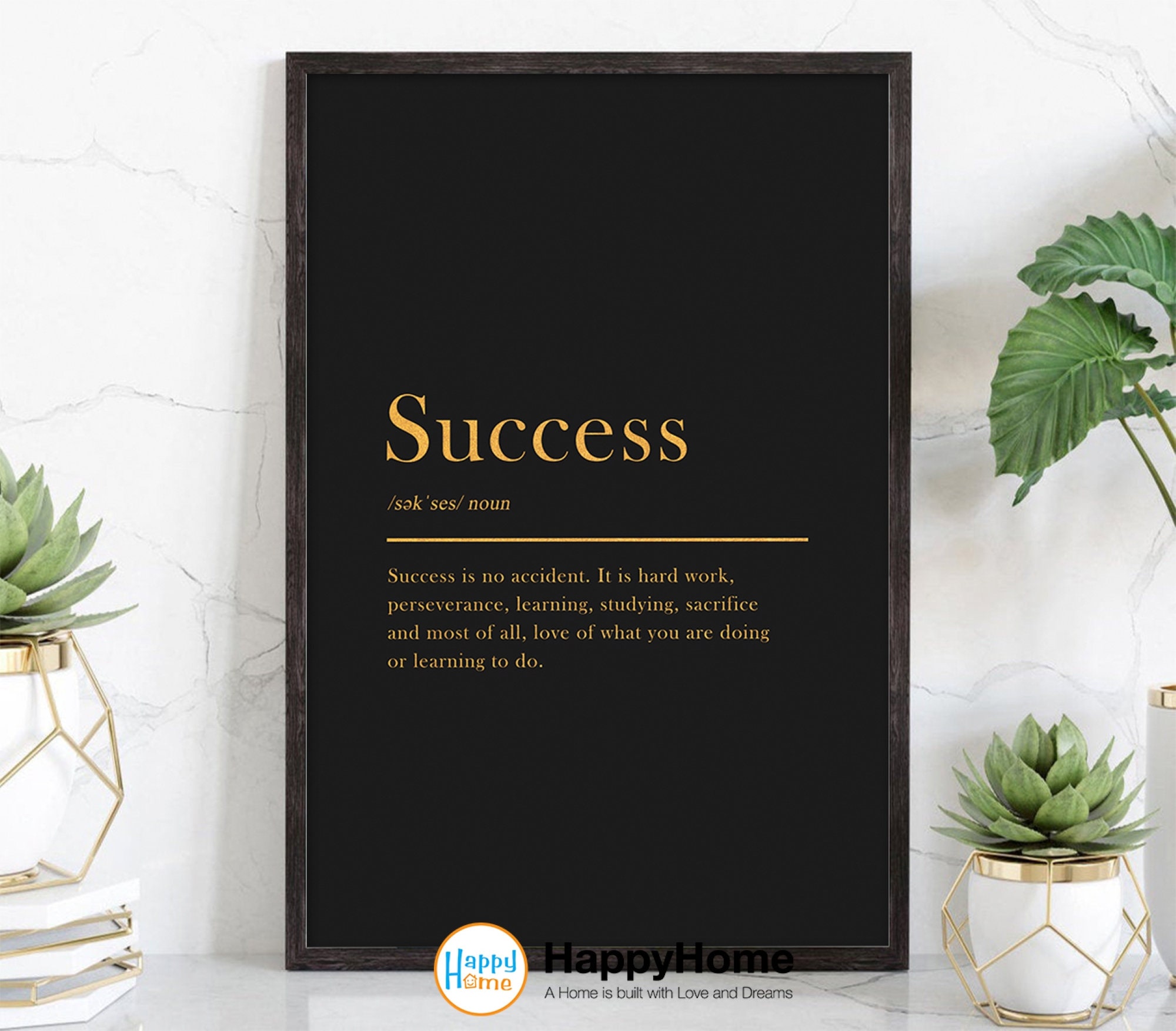 Success Wall Art Motivational Wall Art Poster Inspirational - Etsy