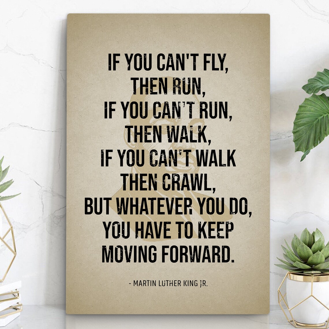 Martin Luther King Jr. Quotes Keep Moving Forward Motivational - Etsy