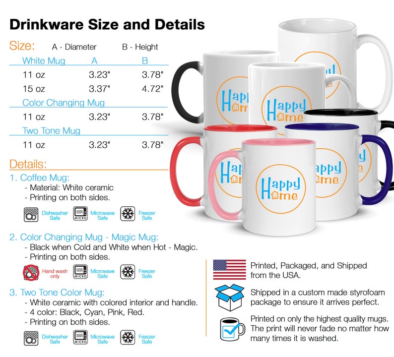 Personalized Coffee Mug Design Your Own Mug Custom Name Mug - Etsy