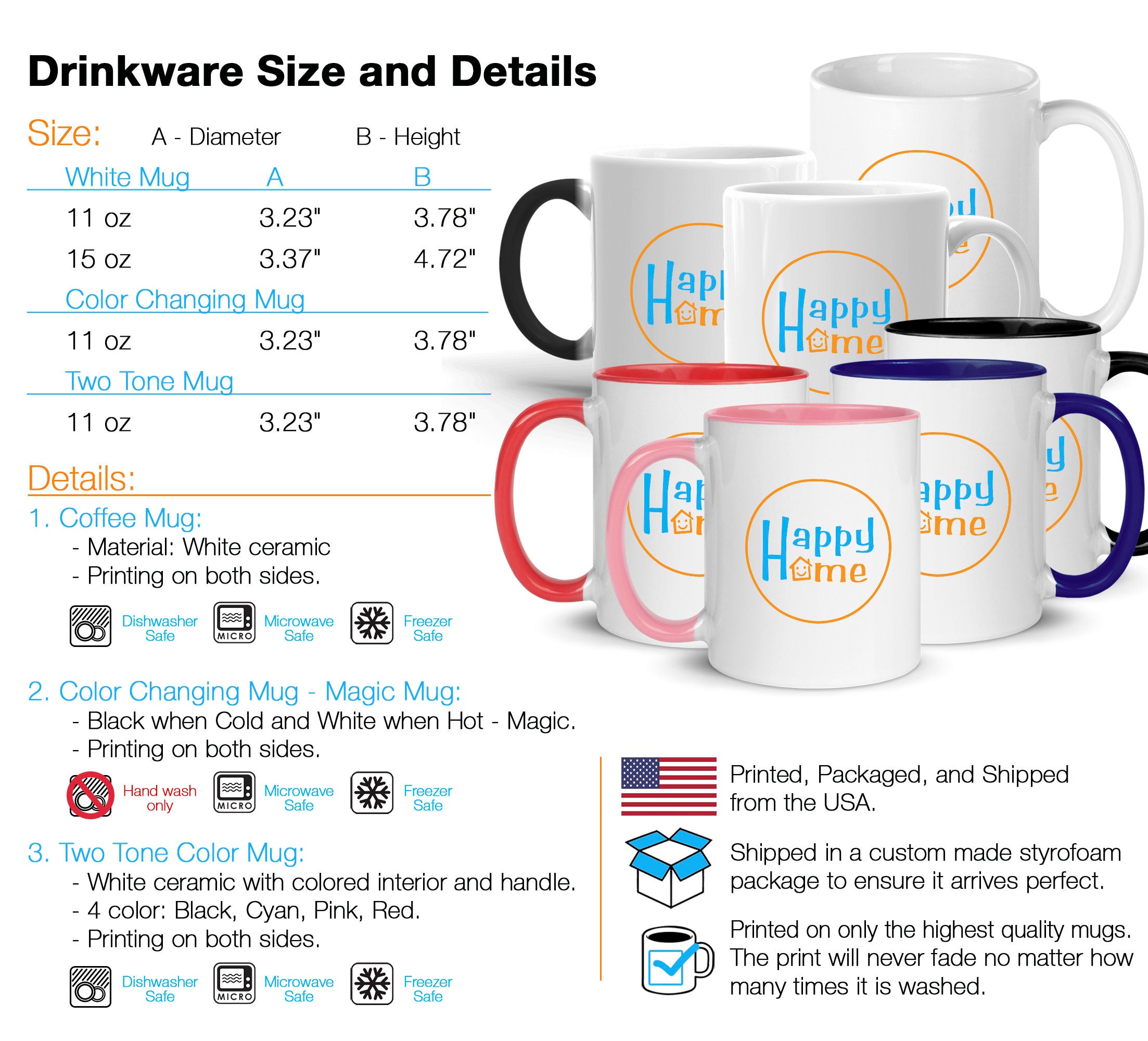 Personalized Coffee Mug Design Your Own Mug Custom Name Mug | Etsy