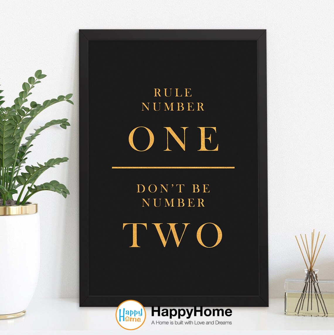 Rule Number One Poster Motivational Wall Art Inspirational - Etsy