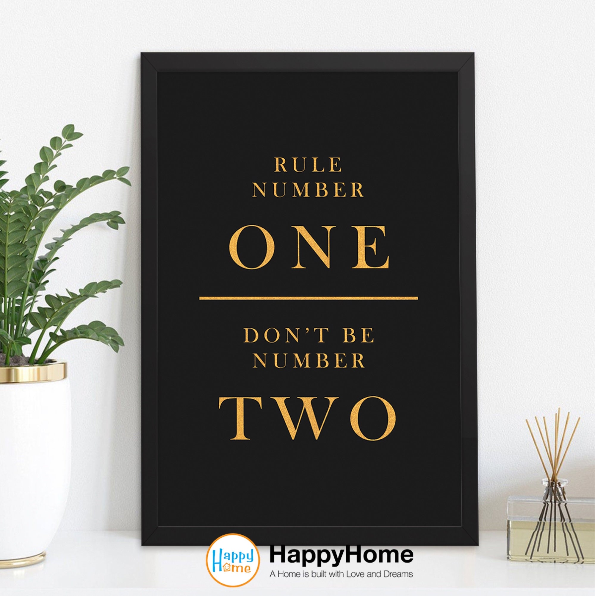 Rule Number One Poster Motivational Wall Art Inspirational - Etsy