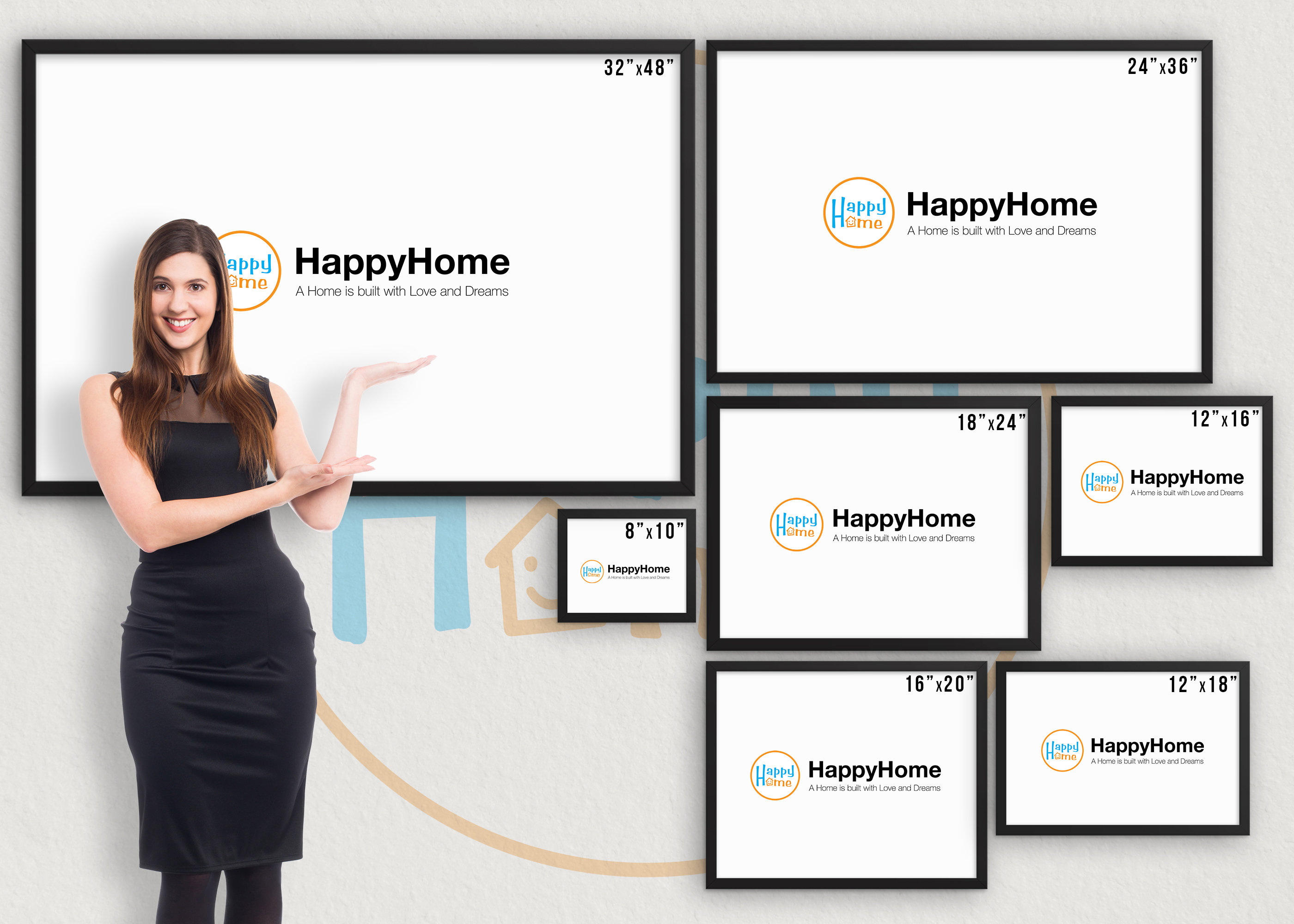 Personalized Company Core Values Wall Art Business Core Values Decor ...