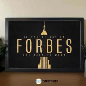 Forbes Wall Art Motivational Poster | Inspirational Wall Art ...