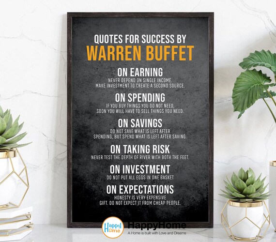 Warren Buffett Quotes Success