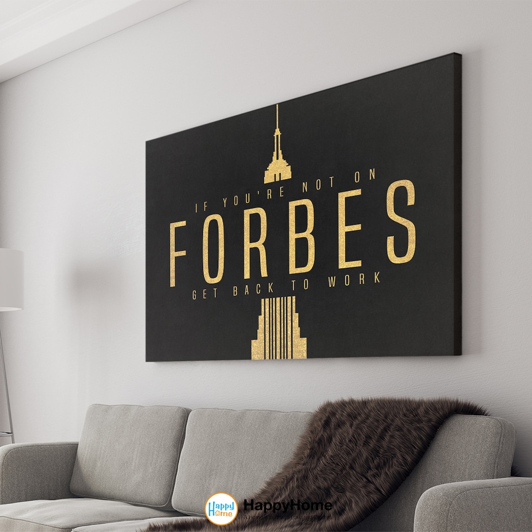 Forbes Wall Art Motivational Poster | Inspirational Wall Art ...