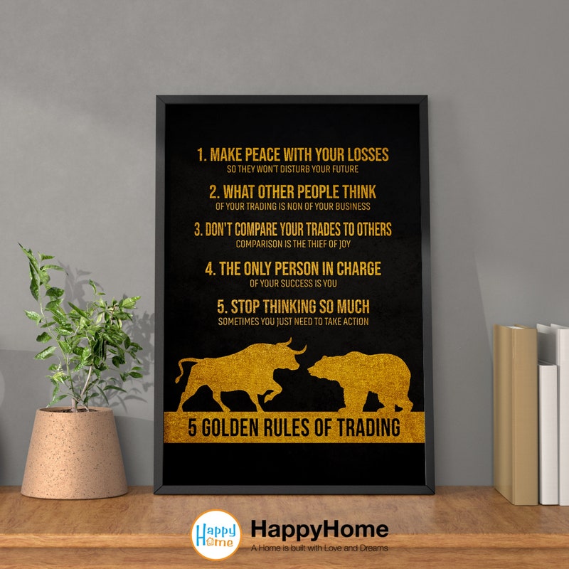 Trading Poster - Etsy