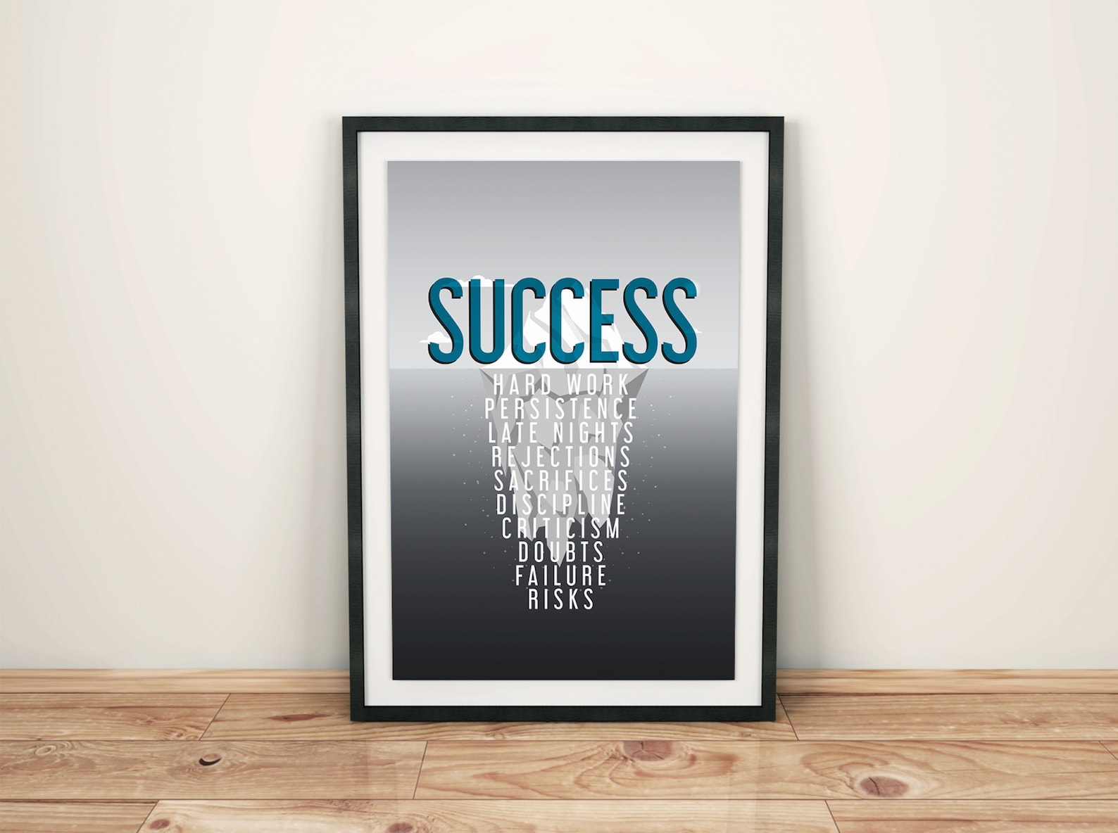 Motivational Inspirational Quotes Poster Price of Success - Etsy