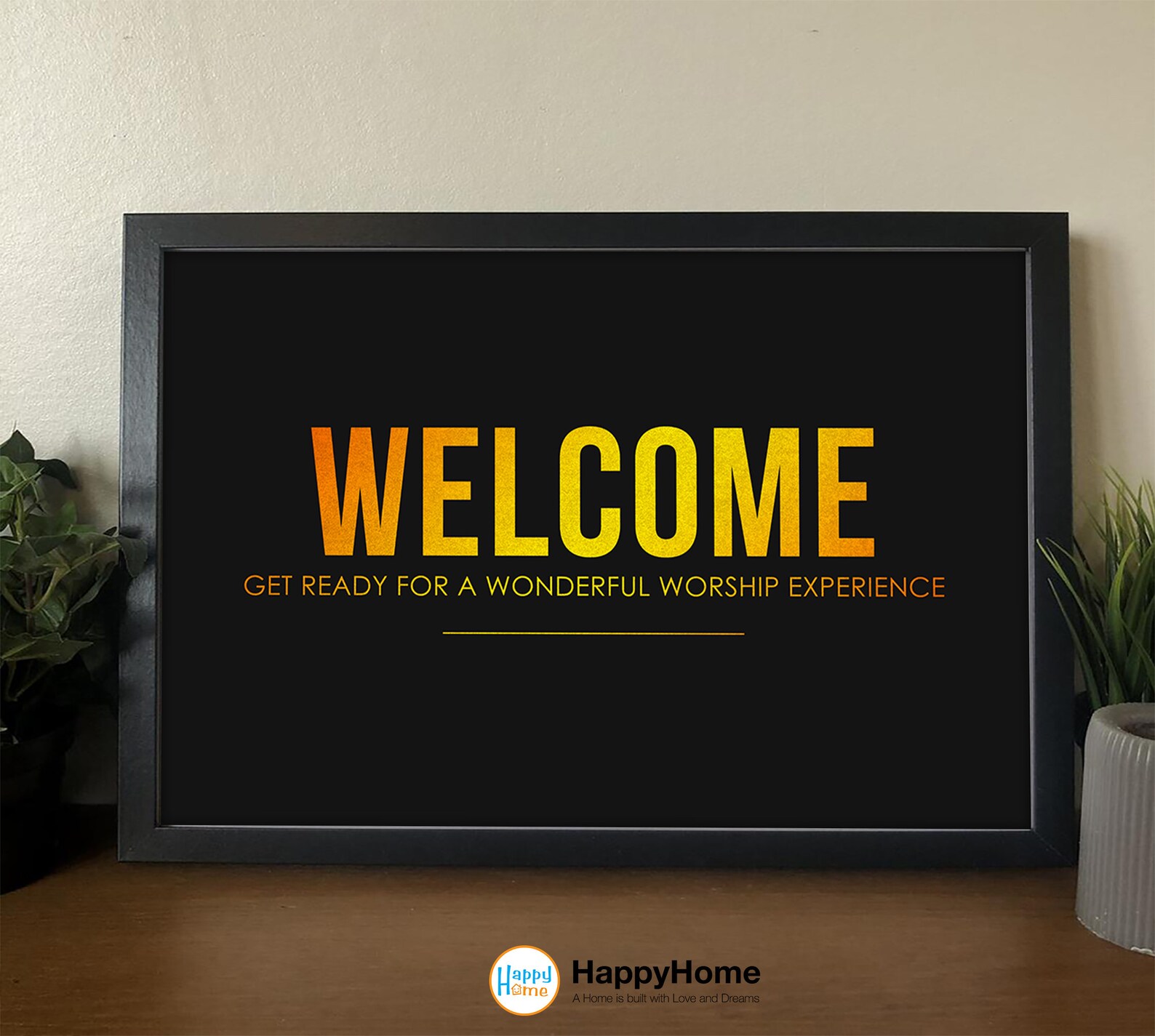 Welcome Wall Art Get Ready for Wonderful Worship Inspirational - Etsy