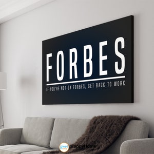 Forber Wall Art Motivational Poster Inspirational Wall Art Entrepreneur ...