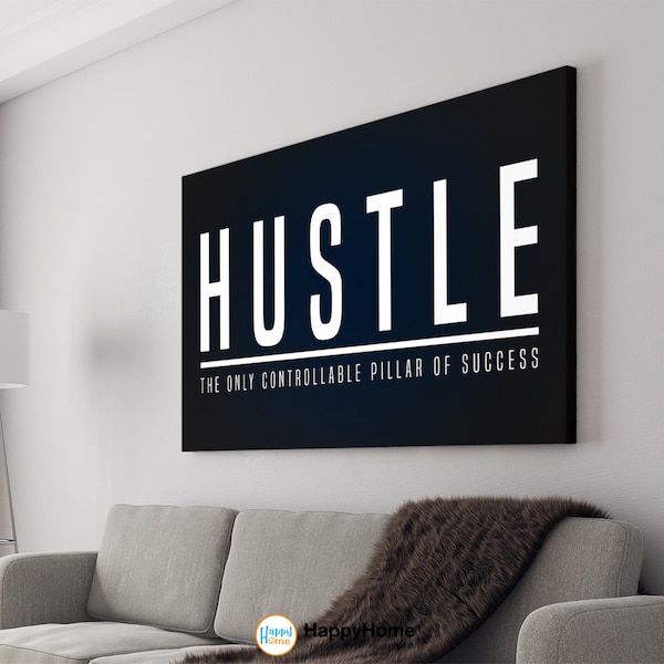 Hustle Poster - Etsy