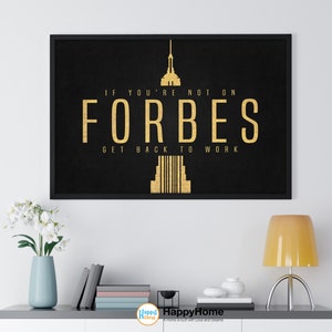 Forbes Wall Art Motivational Poster | Inspirational Wall Art ...