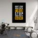 Gym Quote Wall Art Lift Exercise Workout Room Decor Gym Poster Fitness ...