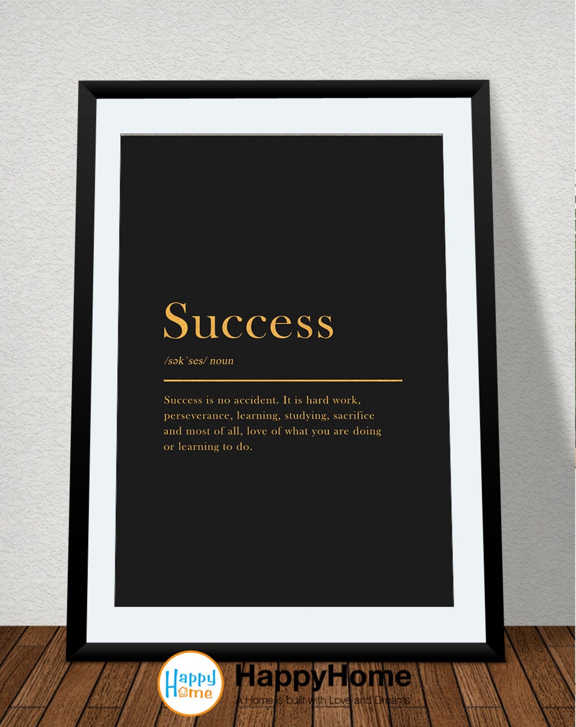 Success Wall Art Motivational Wall Art Poster Inspirational - Etsy