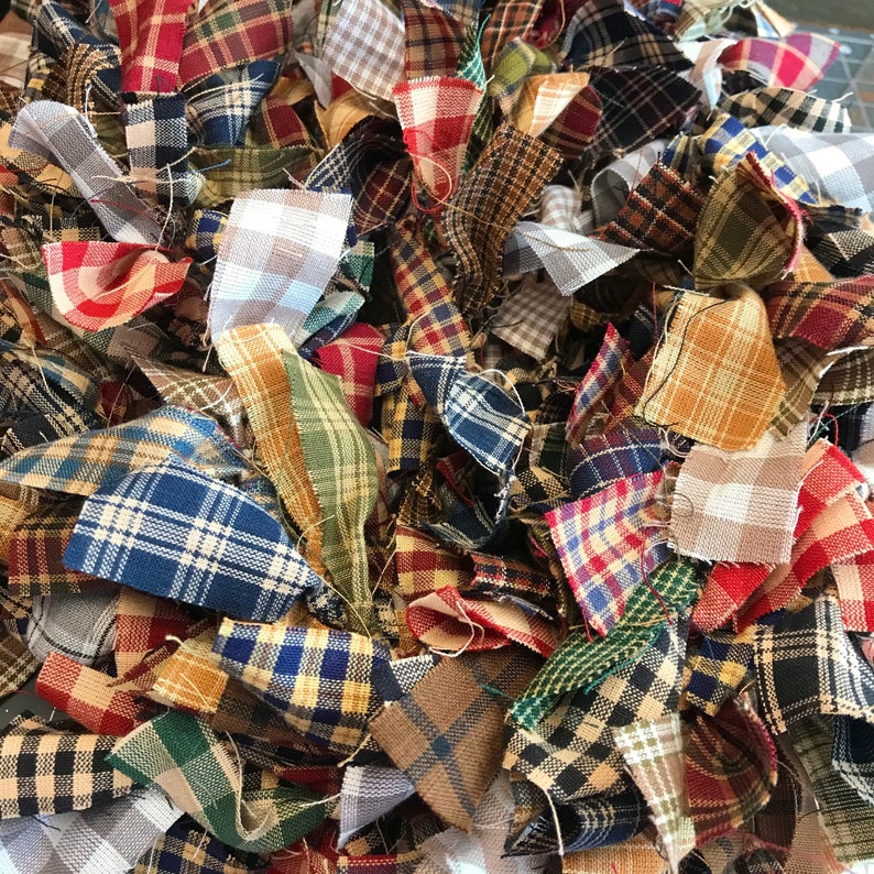 Primitive Rag Garland Valentine Garland Americana Garland - Etsy