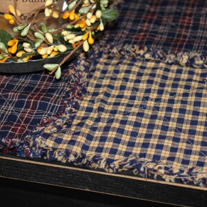 Primitive Rag Placemats, Candle Mat - Etsy