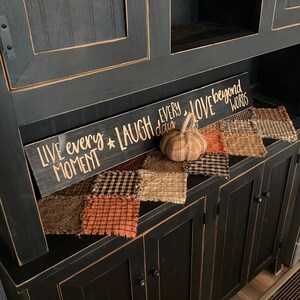 Primitive Fall Rag Table Runner, Diamond Pattern - Etsy