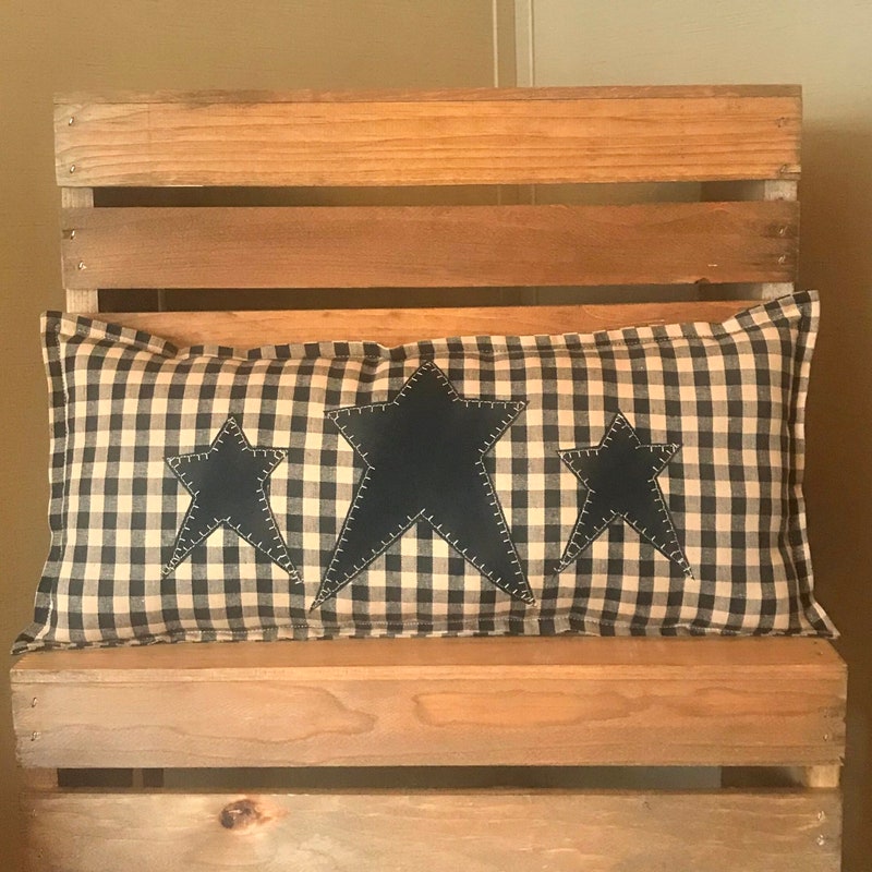 Primitive Pillow - Etsy