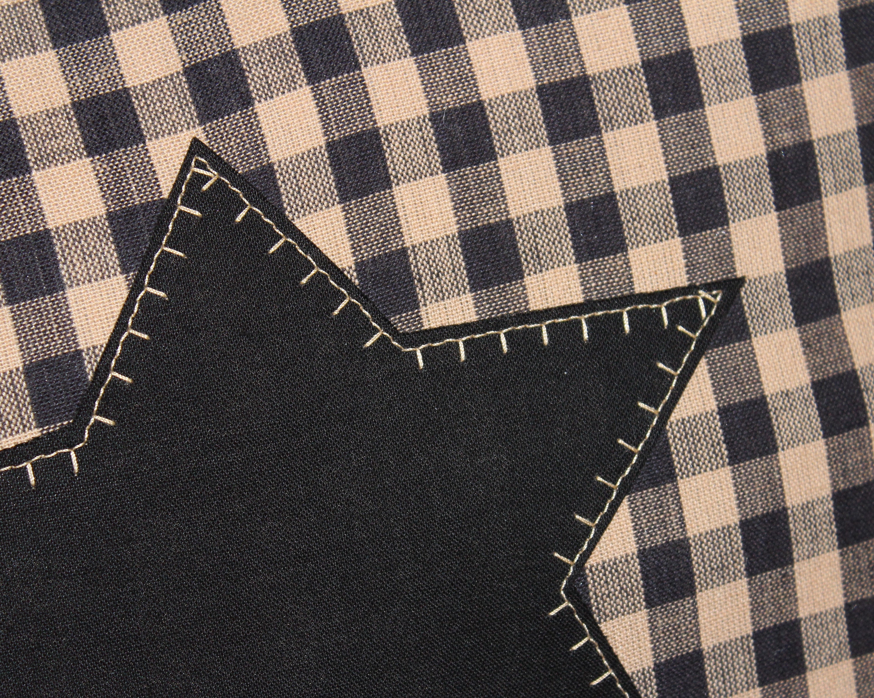 Primitive Star Throw Pillow choose fabric | Etsy