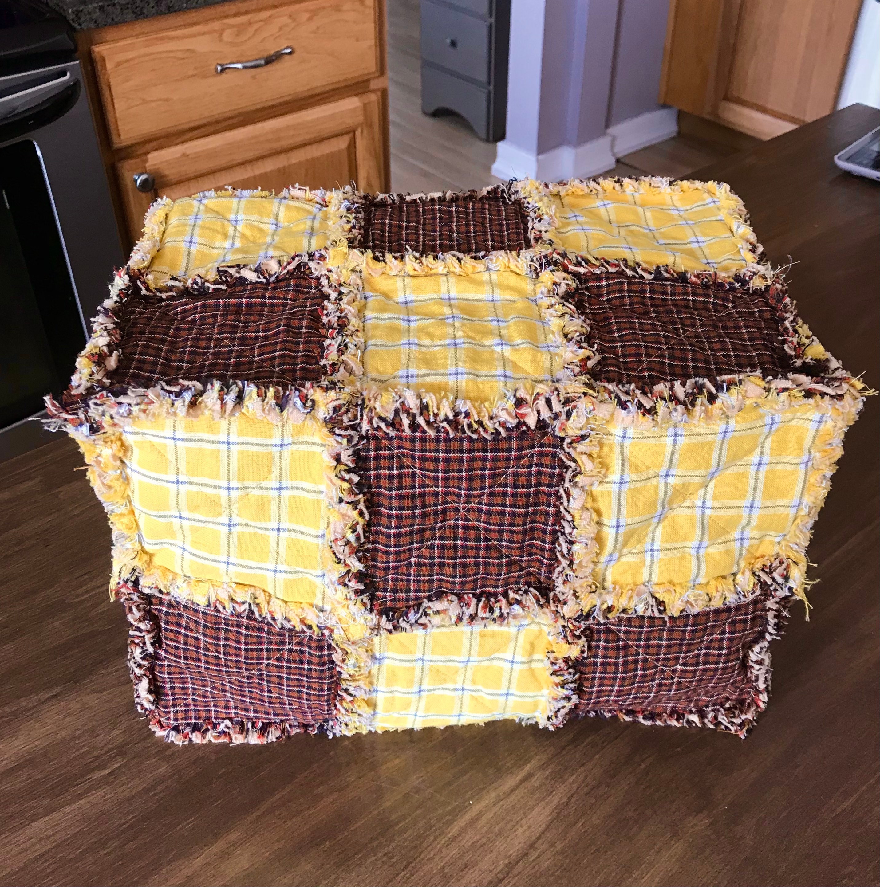 Primitive Rag Toaster Cover Reversible 2-slice or 4-slice - Etsy