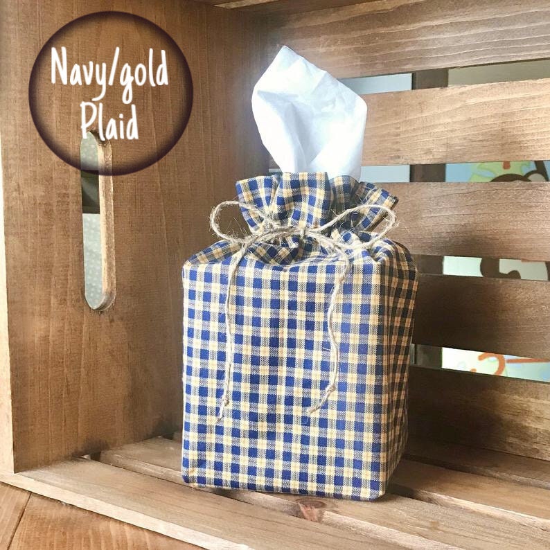 Primitive Tissue Box Cover Farmhouse Tissue Box Cover | Etsy