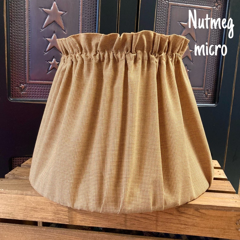Primitive Lamp Shade Cover Large - Etsy