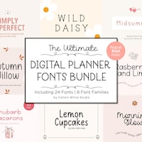 30+ Take Note Fonts - the Goodnotes Fonts Mega Bundle, Procreate Fonts ...