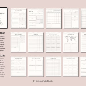 Glow up Life Planner | Manifestation Planner | Goodnotes Planner | iPad ...