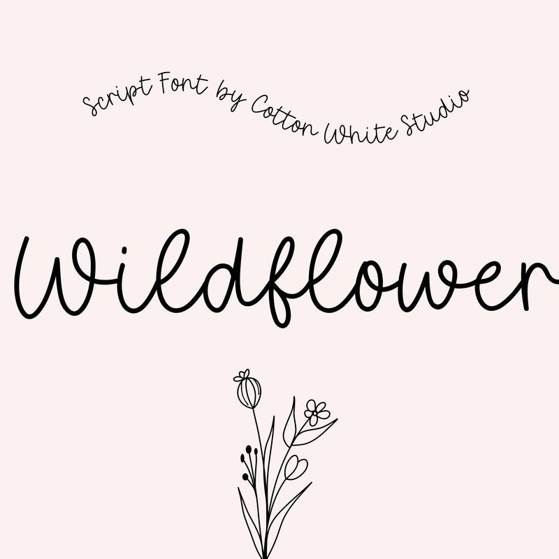 Wildflower Logo - Etsy UK