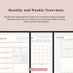 Glow up Life Planner | Manifestation Planner | Goodnotes Planner | iPad ...