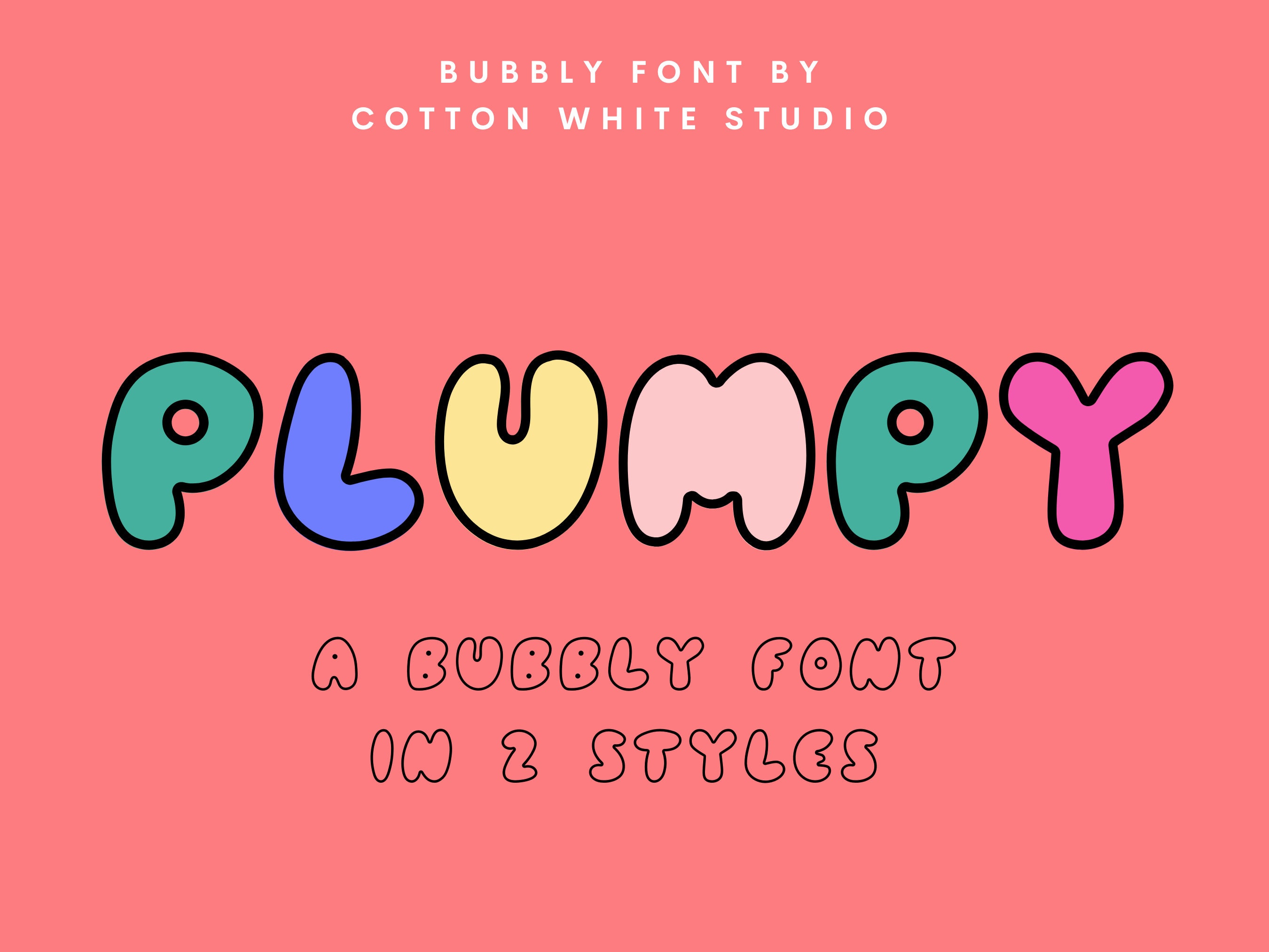 Plumpy Bold Layered Font Groovy Fonts Big Font Collegiate Fonts ...